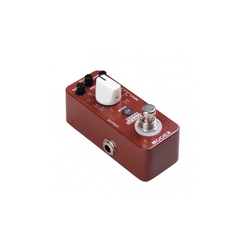 Mooer Pure Octave – Pedal Octavador Compacto para Guitarra